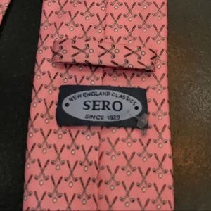 Sero | Accessories | 0 Silk Golf Graphic Tie Preppy Country Club | Poshmark